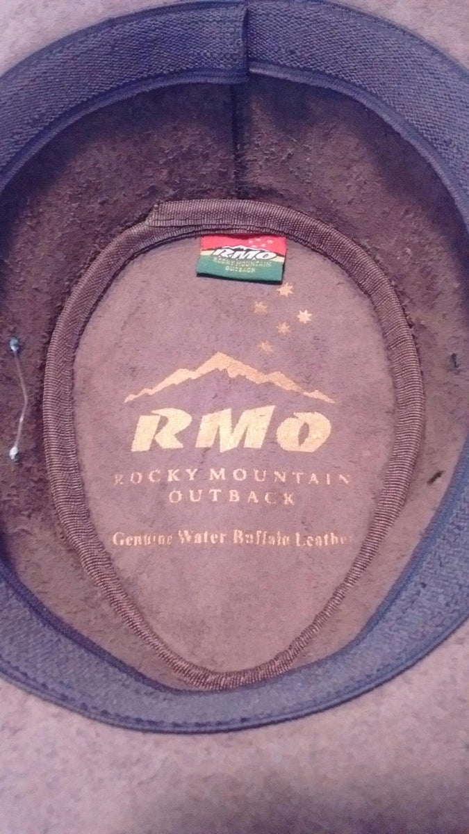 The Traveler - Split Water Buffalo Hide – RMO HATS / RMOHats.com
